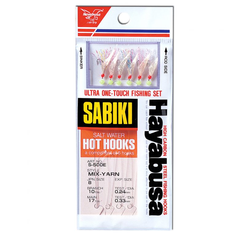 Sabiki® EX011 - Chika Rainbow Smelt - Hayabusa Fishing USA