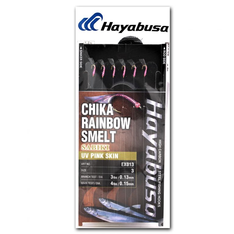 Sabiki® EX013 - Chika Rainbow Smelt - Hayabusa Fishing USA